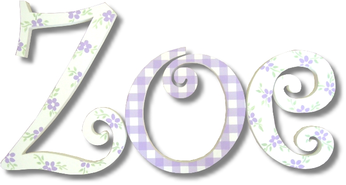 Curlz Style Letters Zoe – Promises Fulfilled